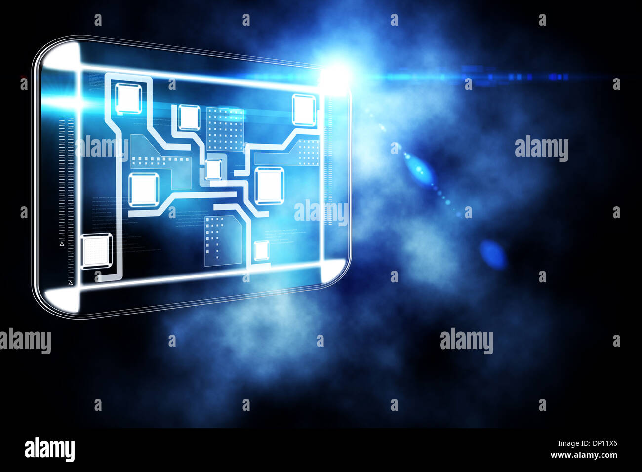 Abstract technology interface Stock Photo - Alamy