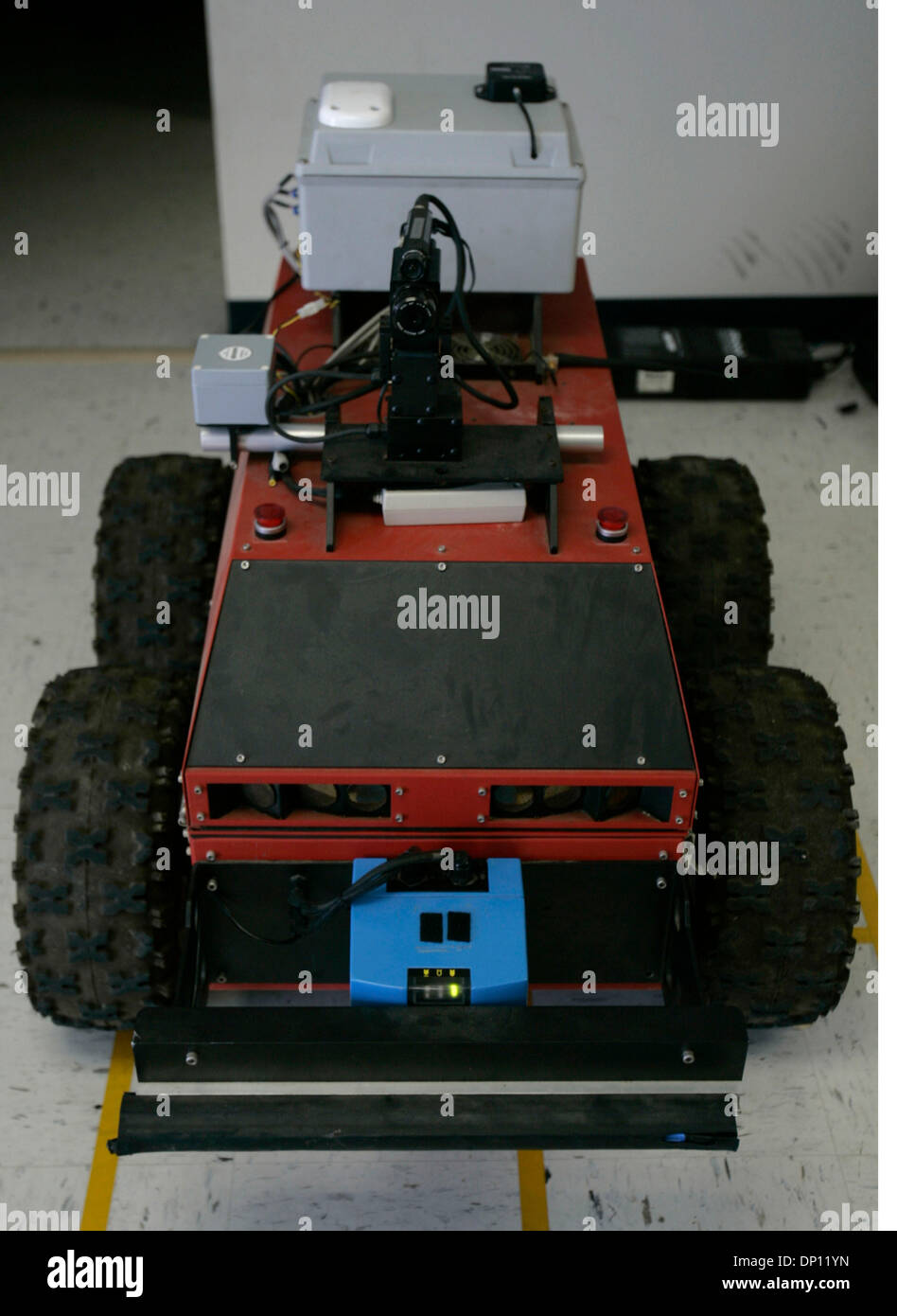 Apr 12, 2006; San Diego, CA, USA; Developmental robot called 'ATRV ...