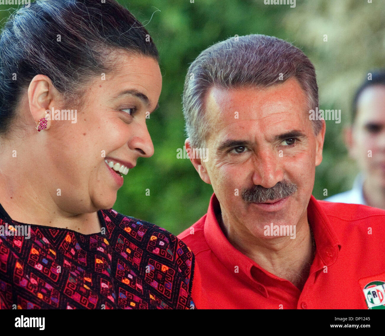 Apr 12, 2006; Mexico City, MEXICO; ROBERTO MADRAZO, the nominee of the ...