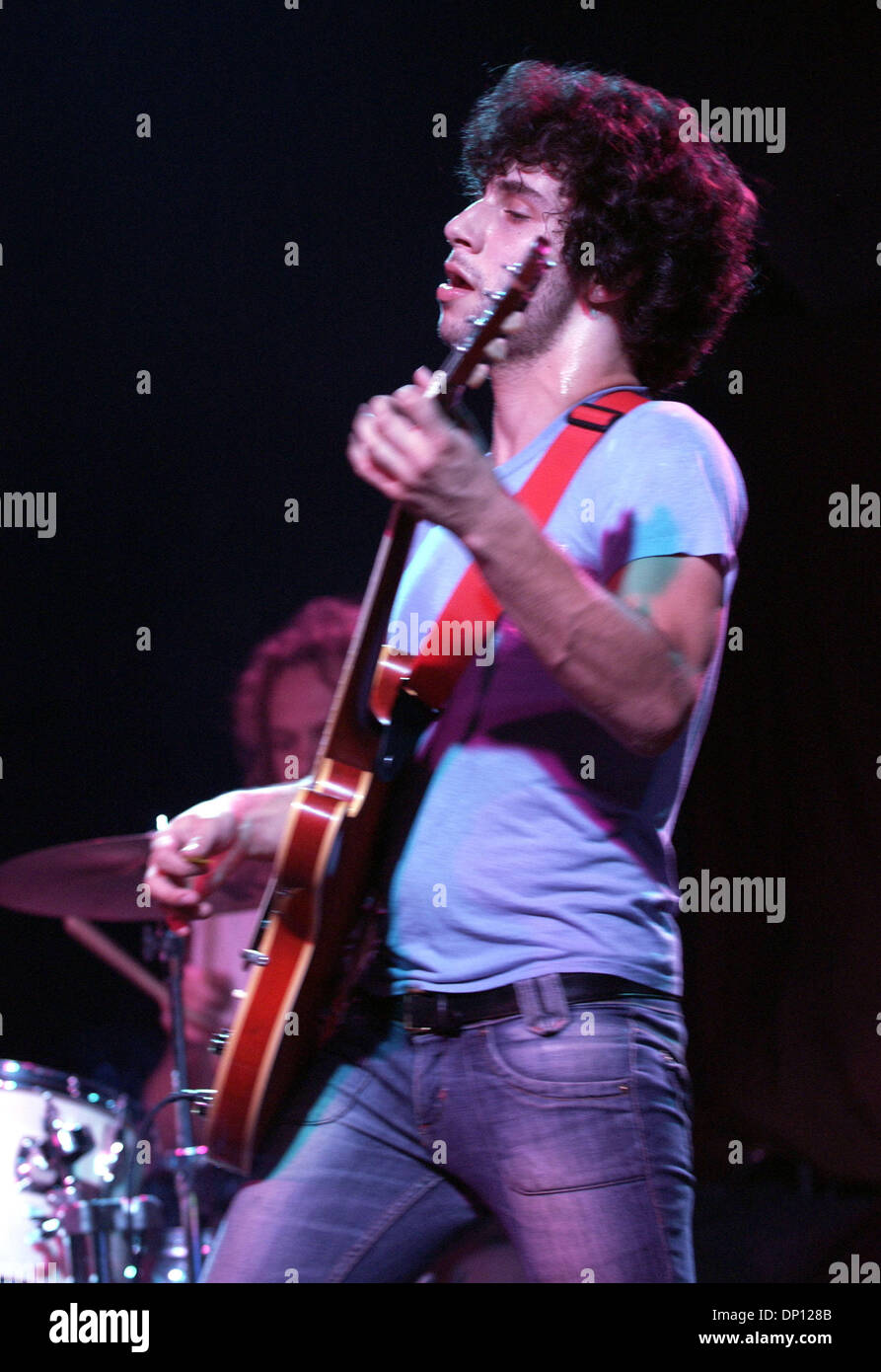 Apr 13, 2006; Raleigh, NC, USA; Band STEEL TRAIN performing live as ...