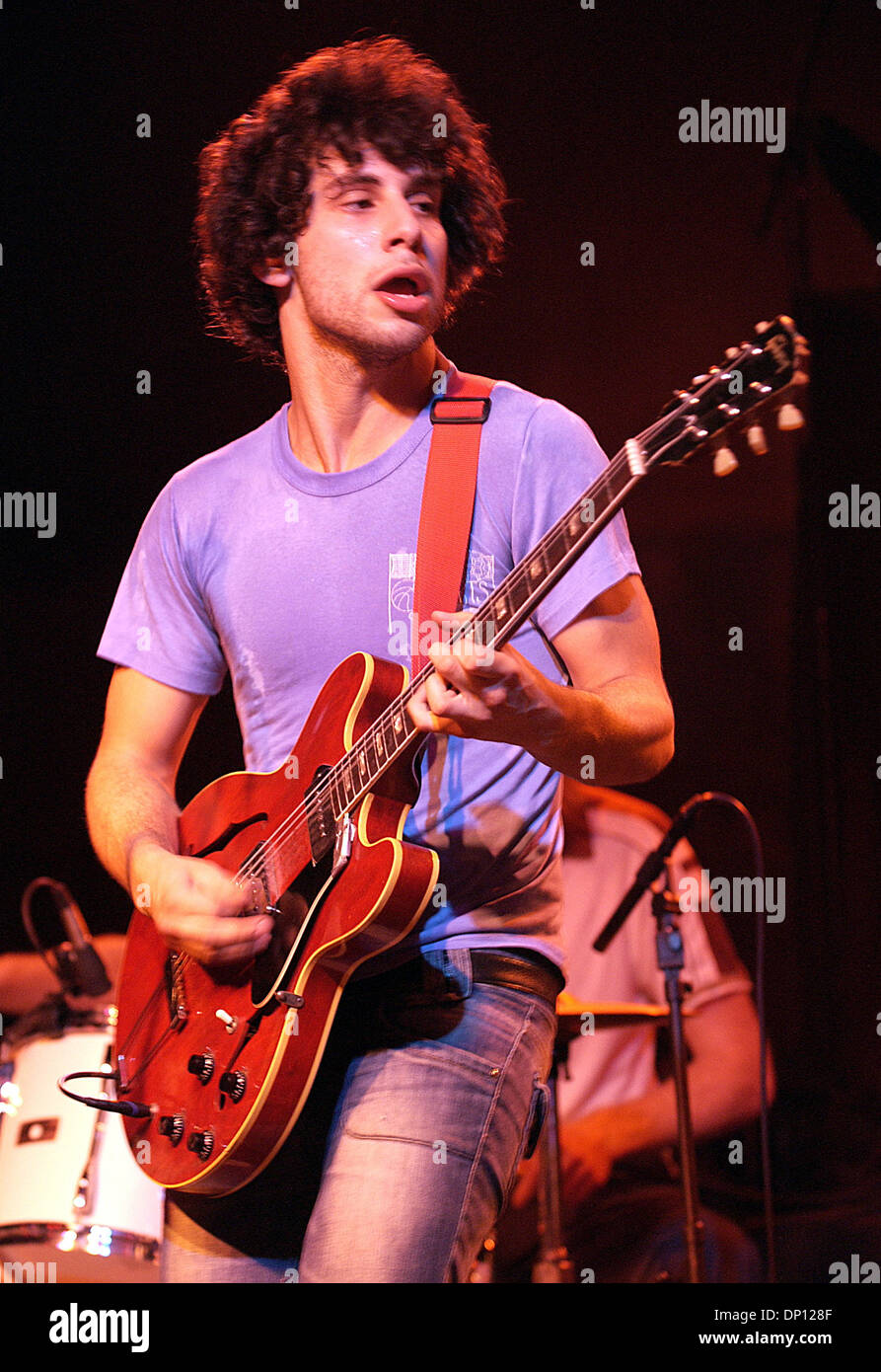 Apr 13, 2006; Raleigh, NC, USA; Band STEEL TRAIN performing live as ...