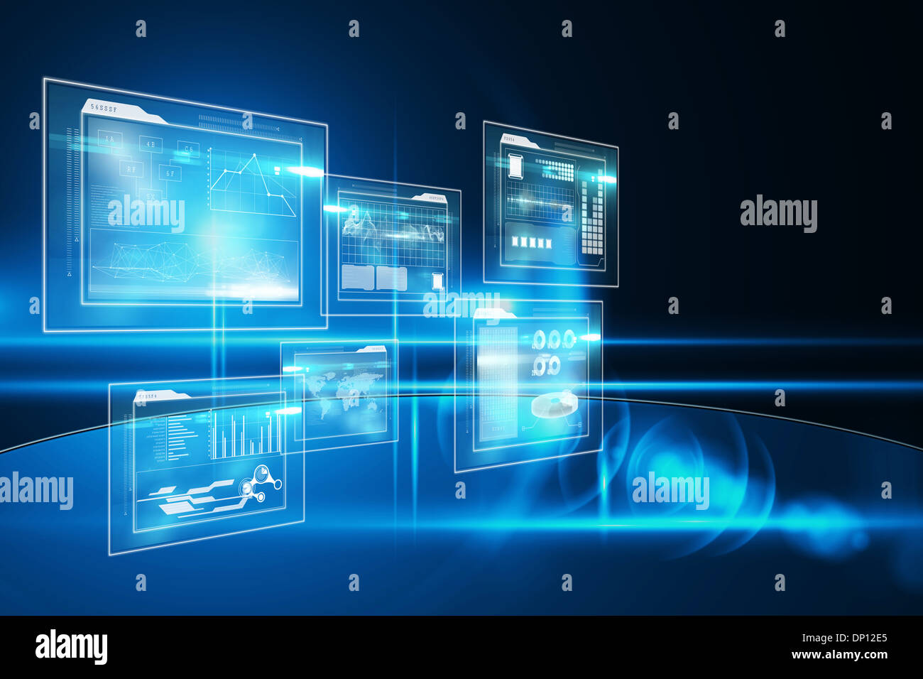 Business interface hi-res stock photography and images - Alamy