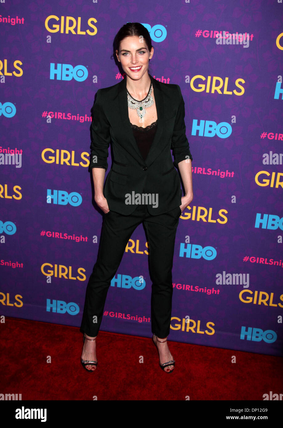 New York, New York, USA. 6th Jan, 2014. Model HILARY RHODA attends the ...
