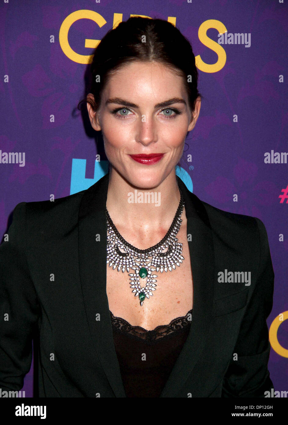 New York, New York, USA. 6th Jan, 2014. Model HILARY RHODA attends the ...