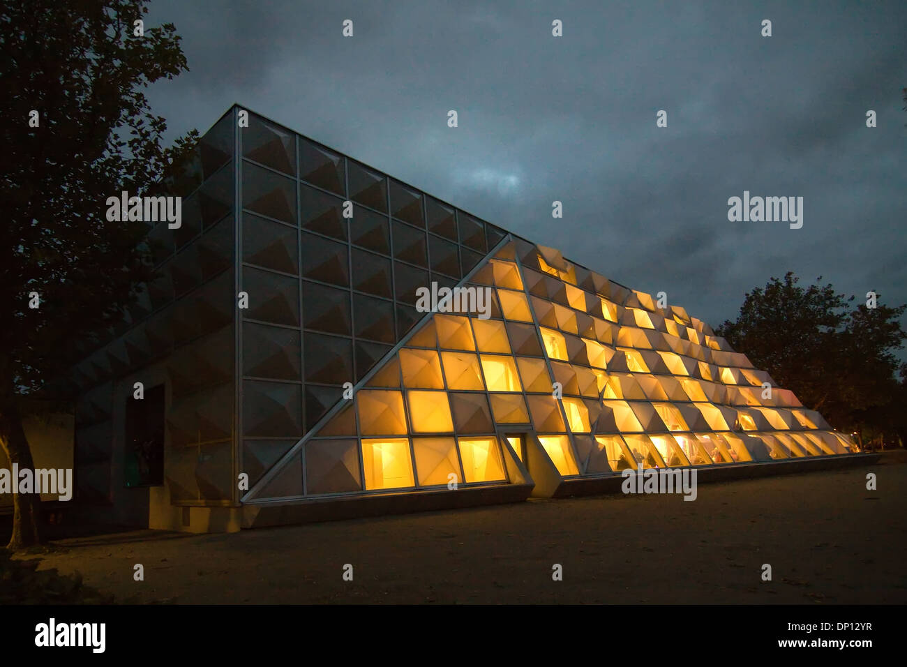 The Taastrup Theater in Copenhagen, Denmark, Architecture Stock Photo ...
