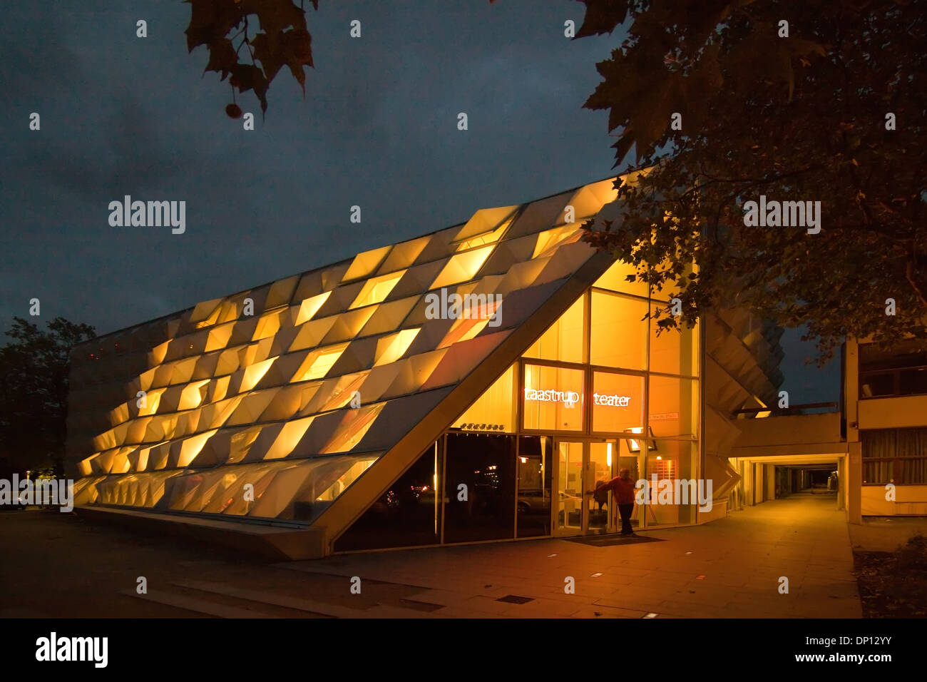 The Taastrup Theater in Copenhagen, Denmark, Architecture Stock Photo ...
