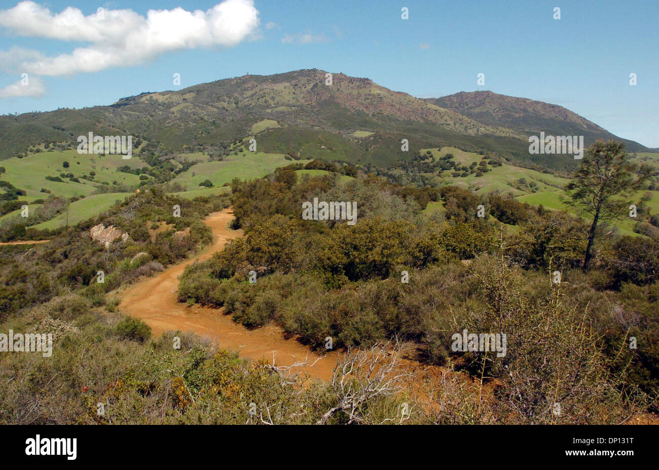 Apr 13, 2006; Mt. Diablo, CA, USA; A view of Curry Canyon and the ...