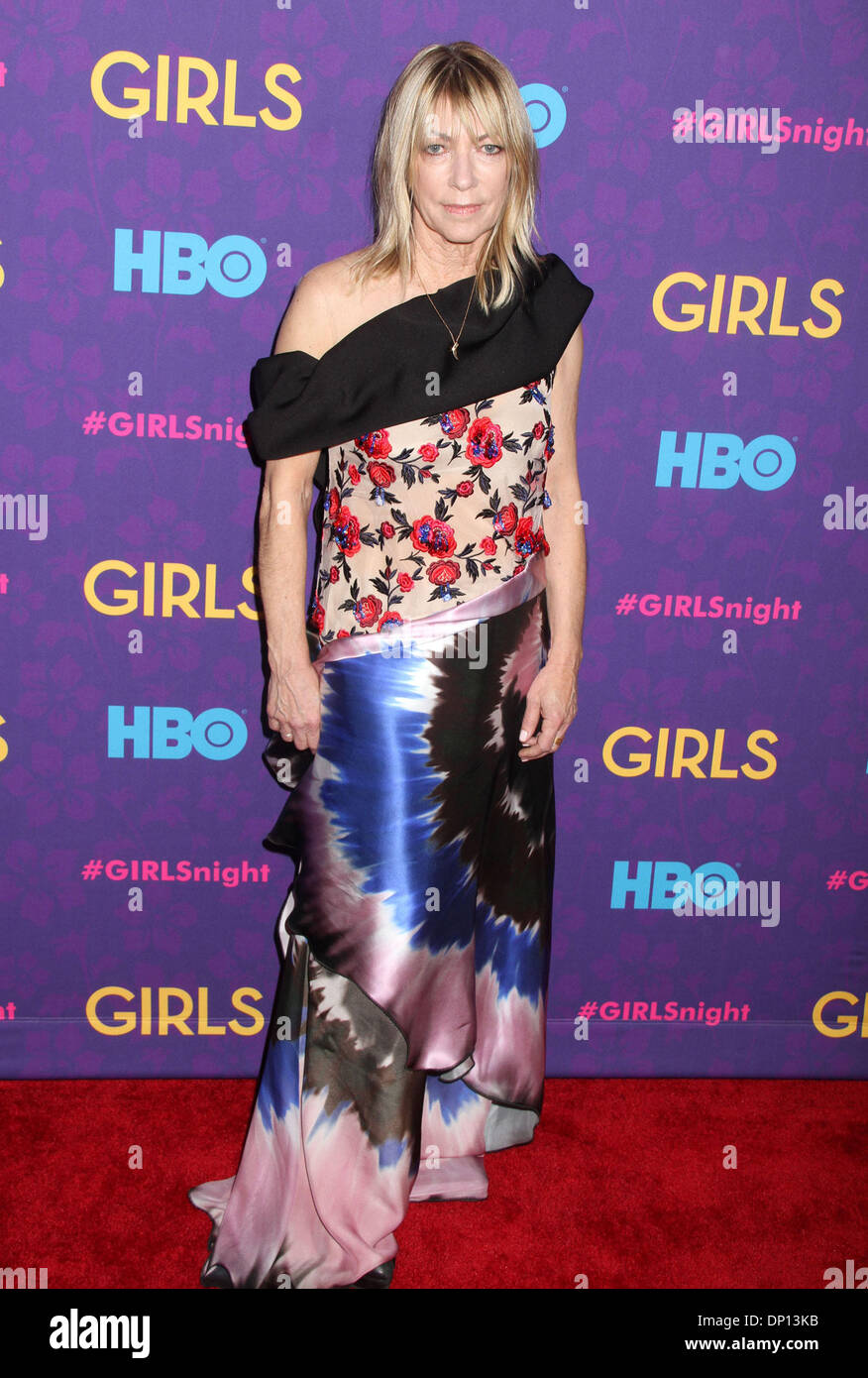 New York, New York, USA. 6th Jan, 2014. Singer KIM GORDON attends the ...