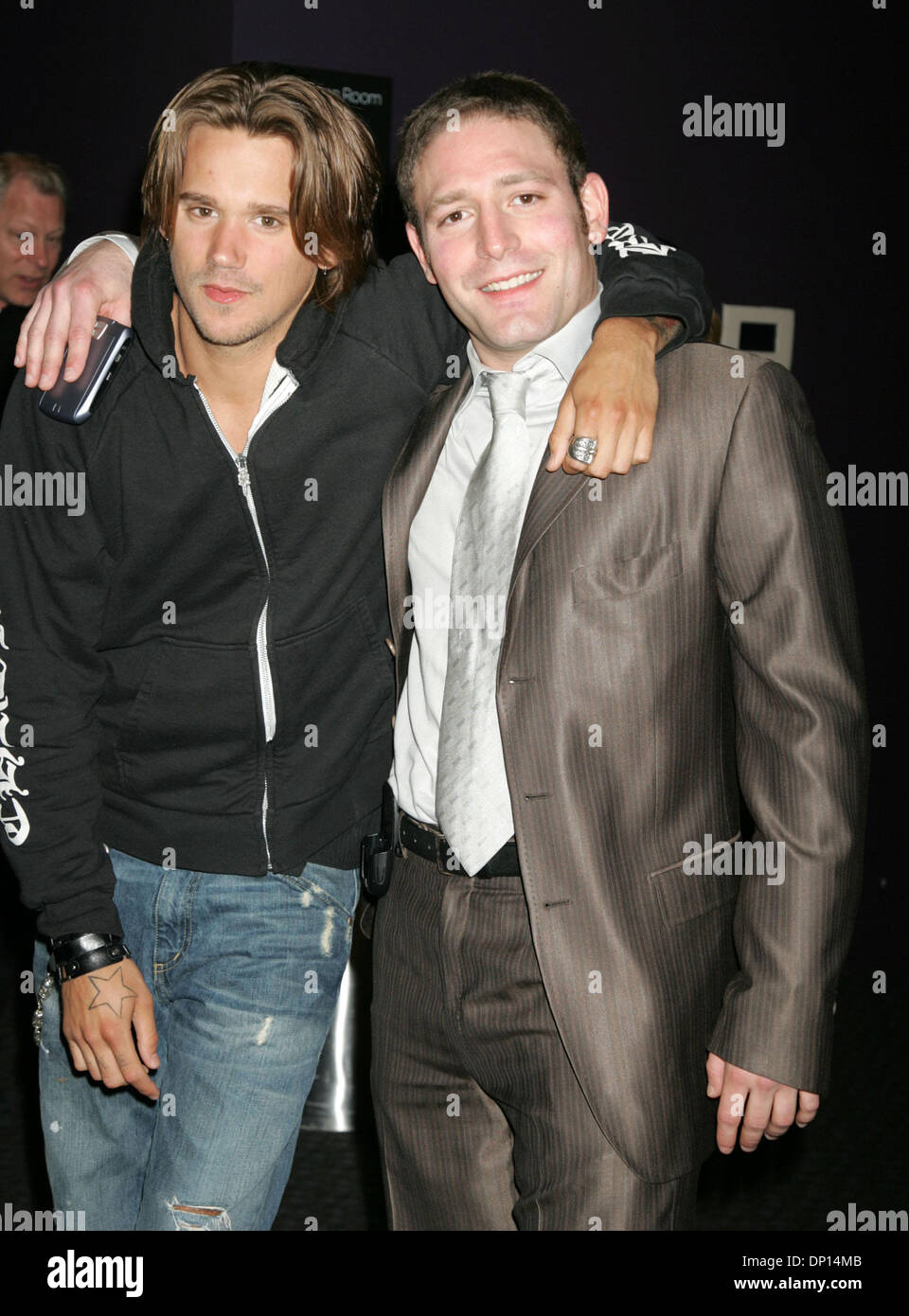 Apr 18, 2006; New York, NY, USA; (L-R) SEAN STEWART and DAVID WEINTRAUB ...