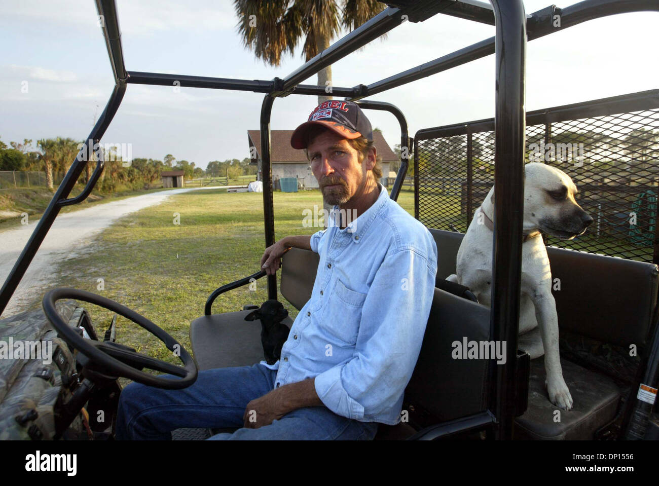 Apr 19, 2006; Rustic Lakes, FL, USA; Rodney Lewis says that one of the ...