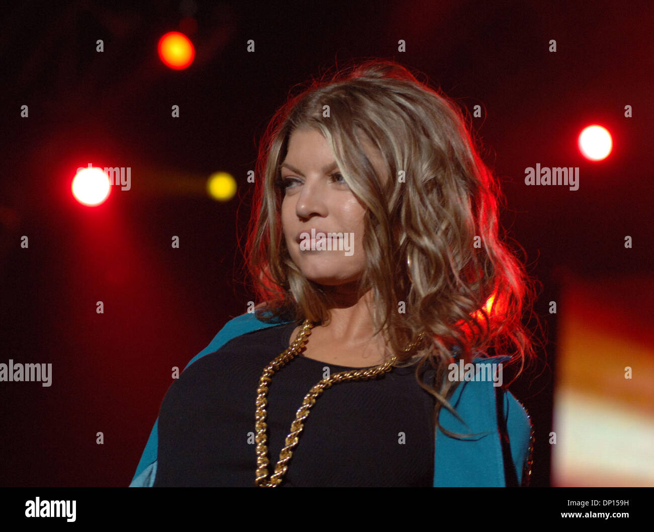 Apr 19, 2006; Norfolk, Virginia, USA; Singer FERGIE of 'The Black Eyed ...