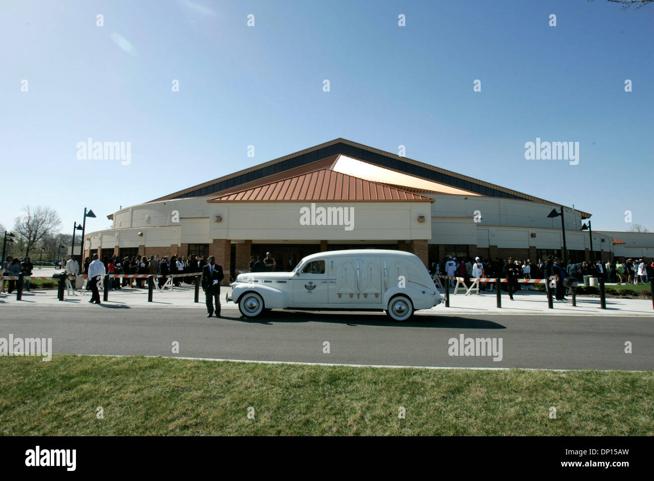 Apr 19, 2006; Detroit, MI, USA; The funeral for the rapper 'Proof ...