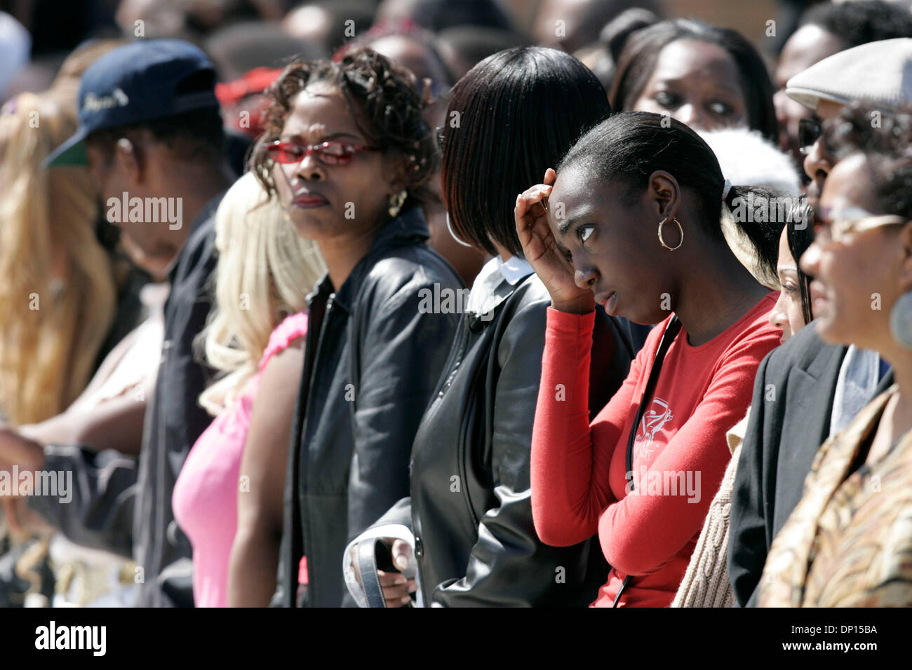 Apr 19, 2006; Detroit, MI, USA; The funeral for the rapper 'Proof ...