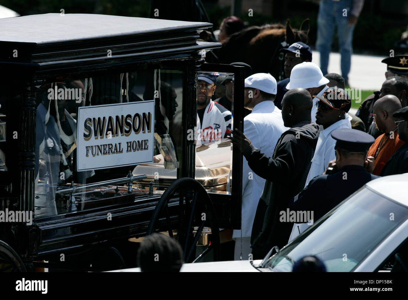 Apr 19, 2006; Detroit, MI, USA; The funeral for the rapper 'Proof ...