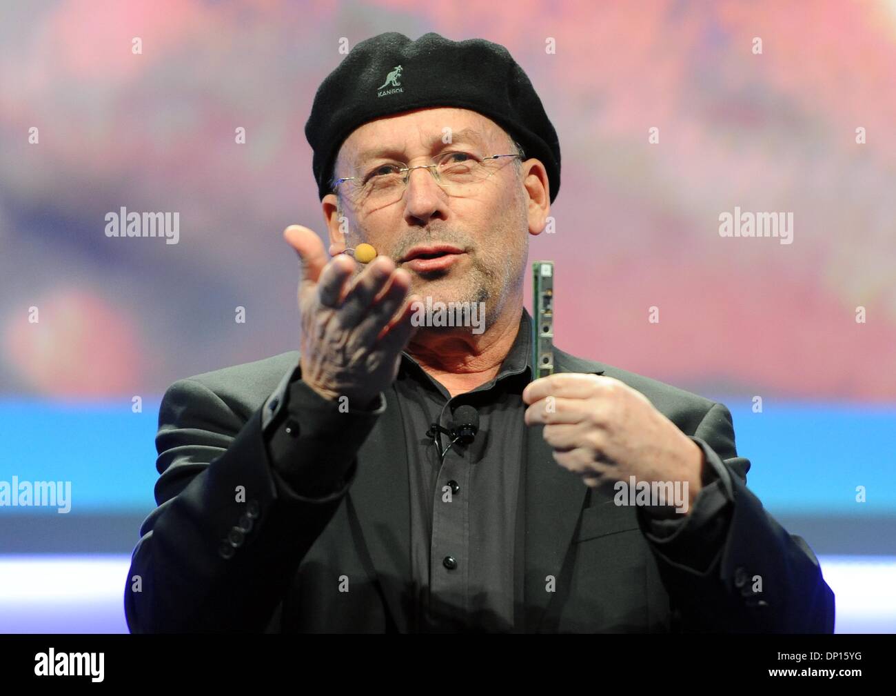Las Vegas, USA. 06th Jan, 2014. Intel manager Mooly Eden speaks as he ...