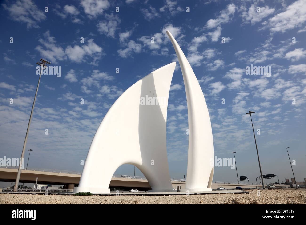 Roundabout monument in Manama, Bahrain, Middle East Stock Photo - Alamy Roundabout monument in Manama, Bahrain, Middle East Stock Photo - Alamy