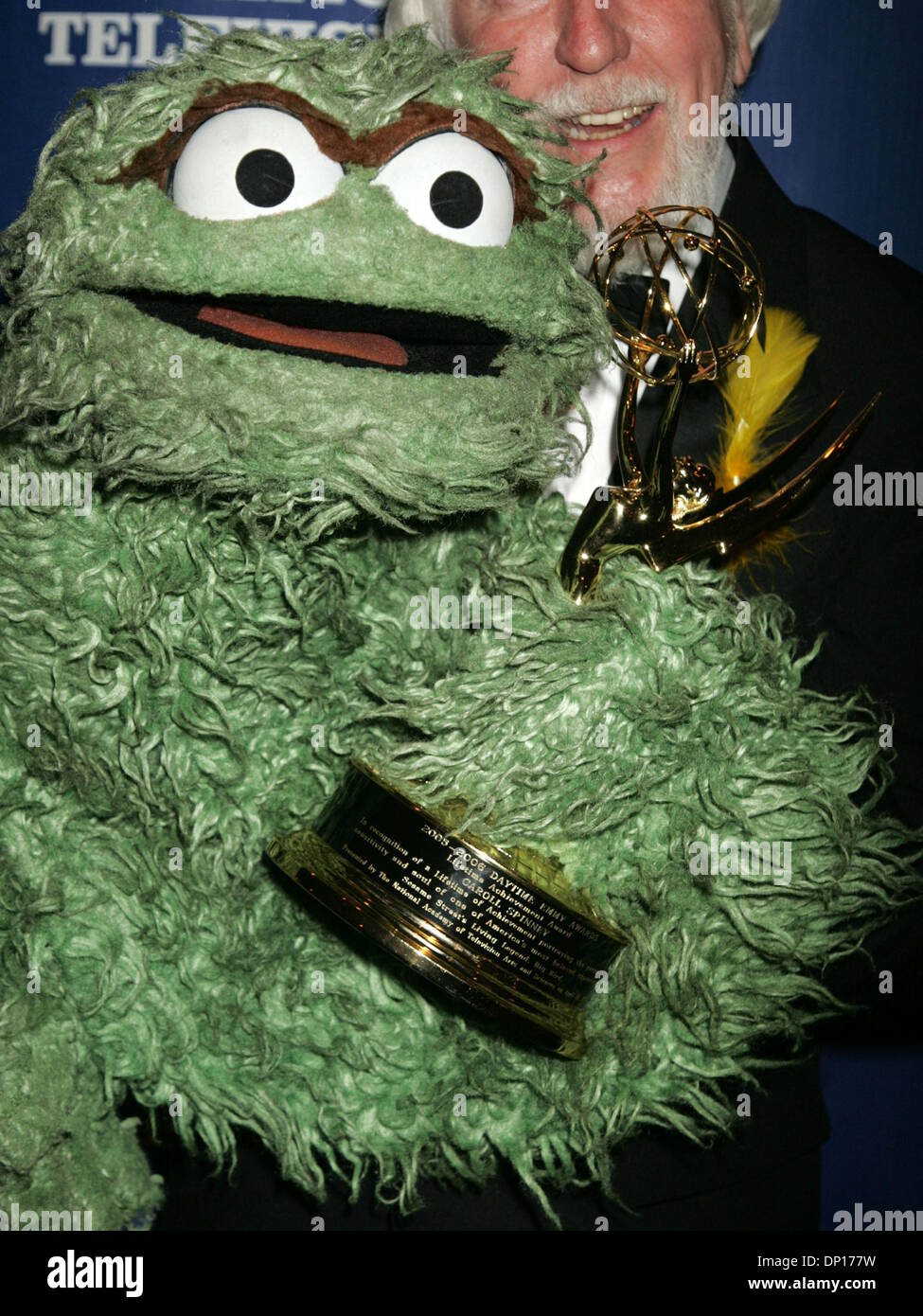 Apr 22, 2006; New York, NY, USA; OSCAR THE GROUCH poses for photos in ...