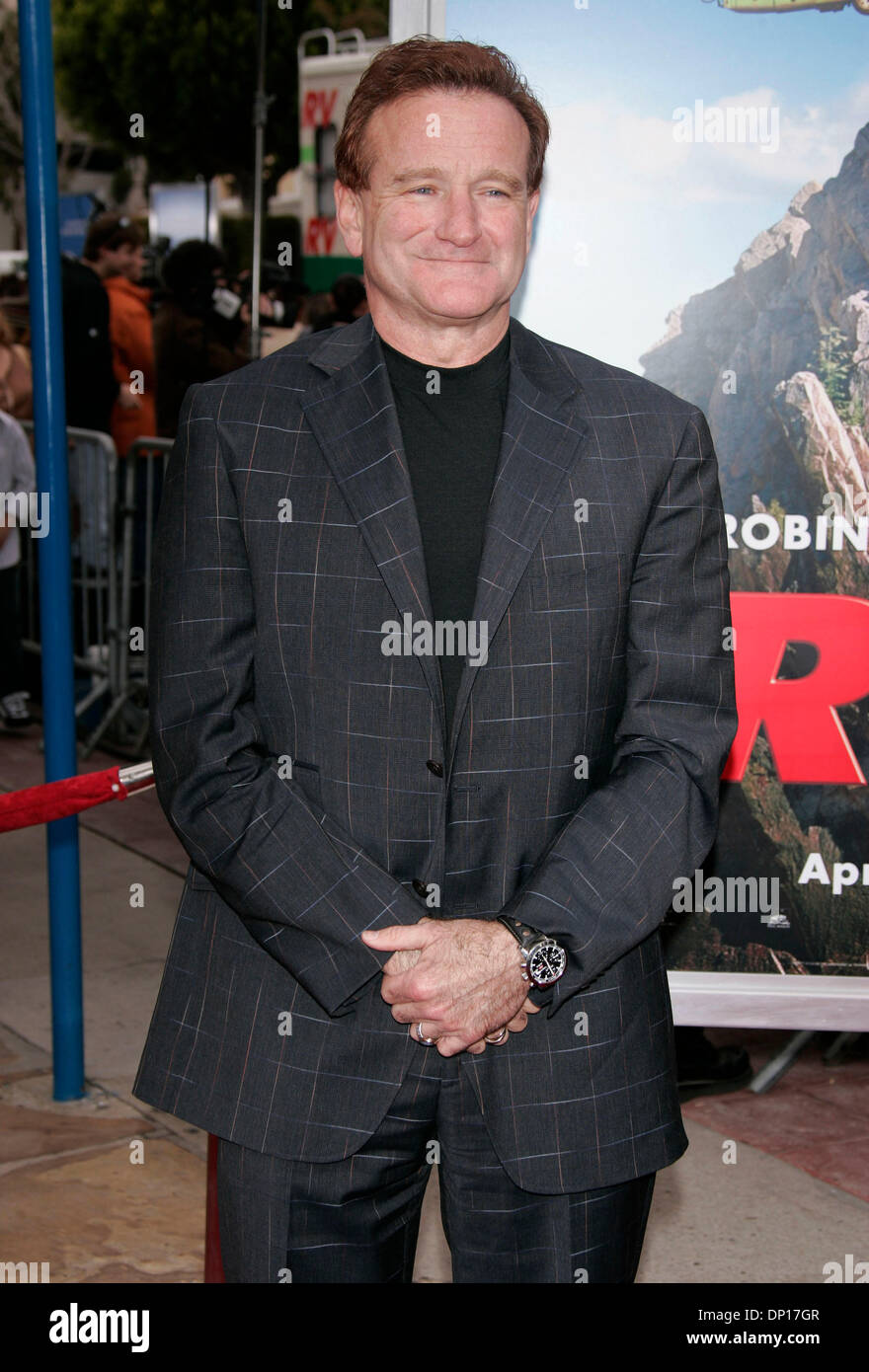 Apr 23, 2006; Westwood, California, USA; Actor ROBIN WILLIAMS at the ...