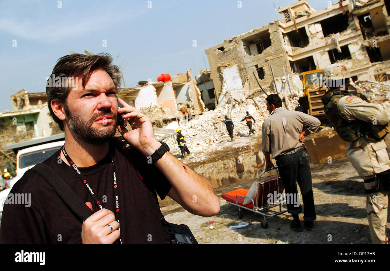 Apr 23, 2006; Baghdad, IRAQ; (File Photo, Exact Unknown) A journalist ...