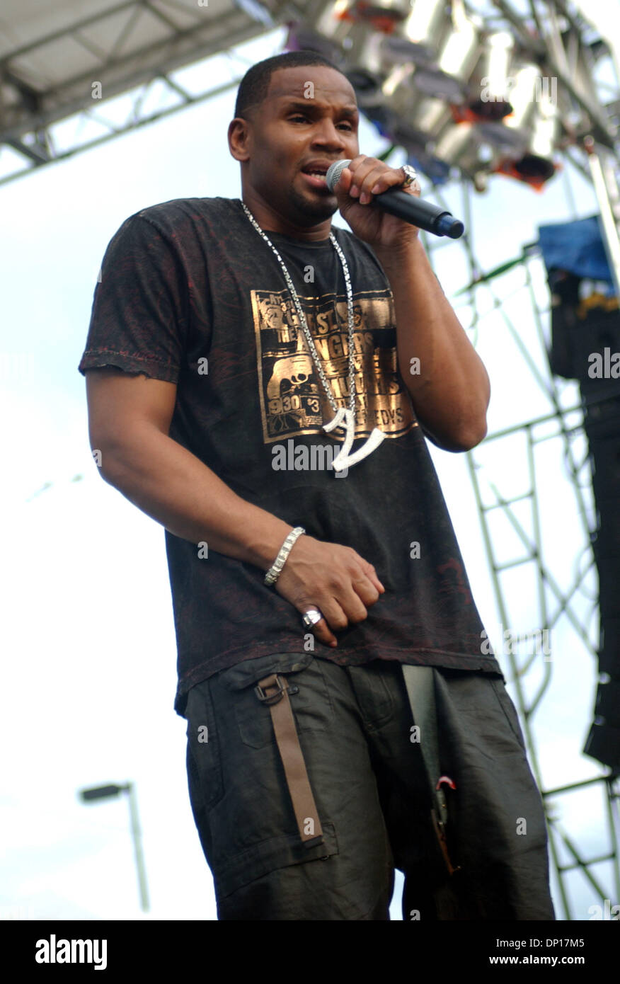 Apr 23, 2006; Columbia, SC, USA; R & B Singer AVANT performs live as ...