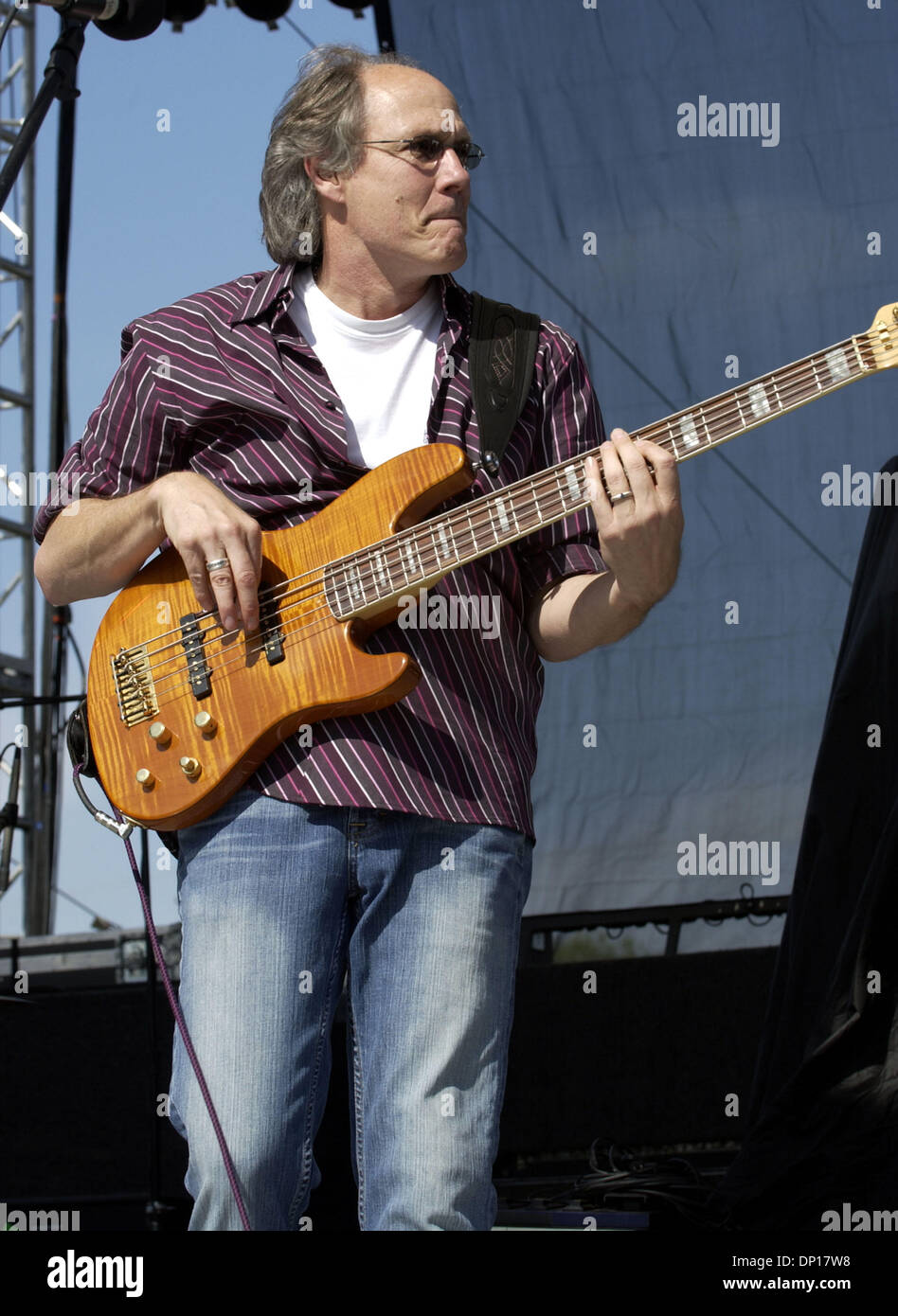 Apr 23, 2006; Columbia, SC, USA; Bass Guitarist Wayne Nelson of the ...