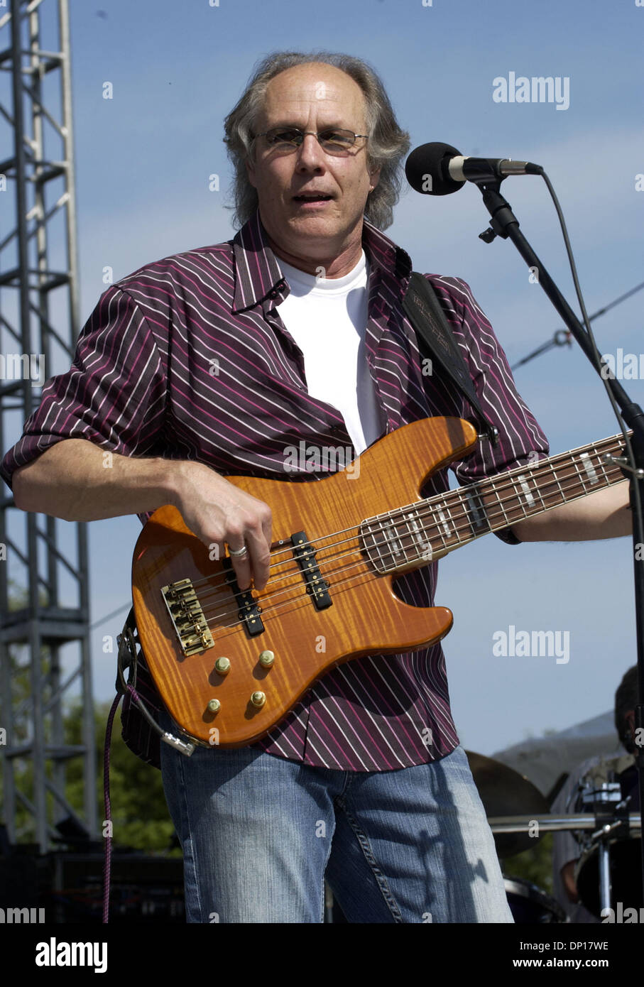 Apr 23, 2006; Columbia, SC, USA; Bass Guitarist Wayne Nelson of the ...
