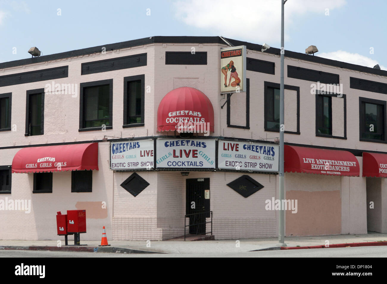 Apr 24, 2006; Hollywood, CA, USA; Cheetahs cocktail and cabaret lounge ...