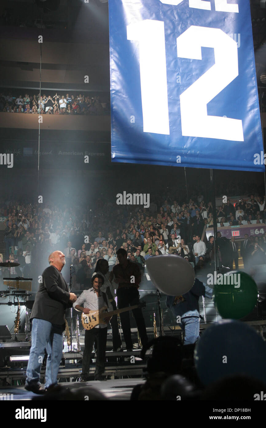 Apr 24, 2006; New York, NY, USA; Singer BILLY JOEL plays his 12th and ...