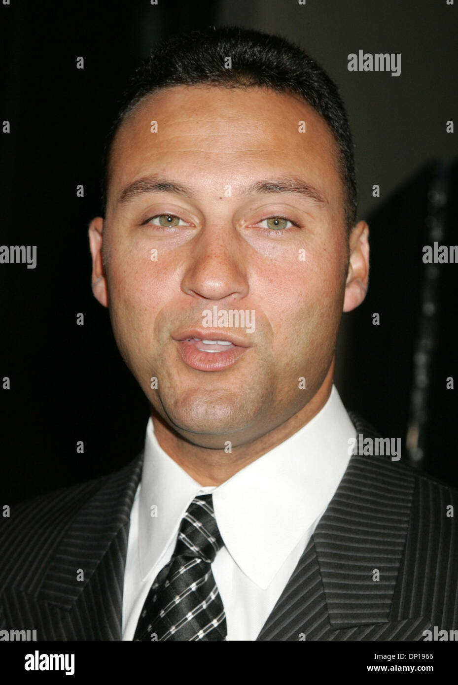 Apr 26, 2006; New York, NY, USA; New York Yankee DEREK JETER poses for ...
