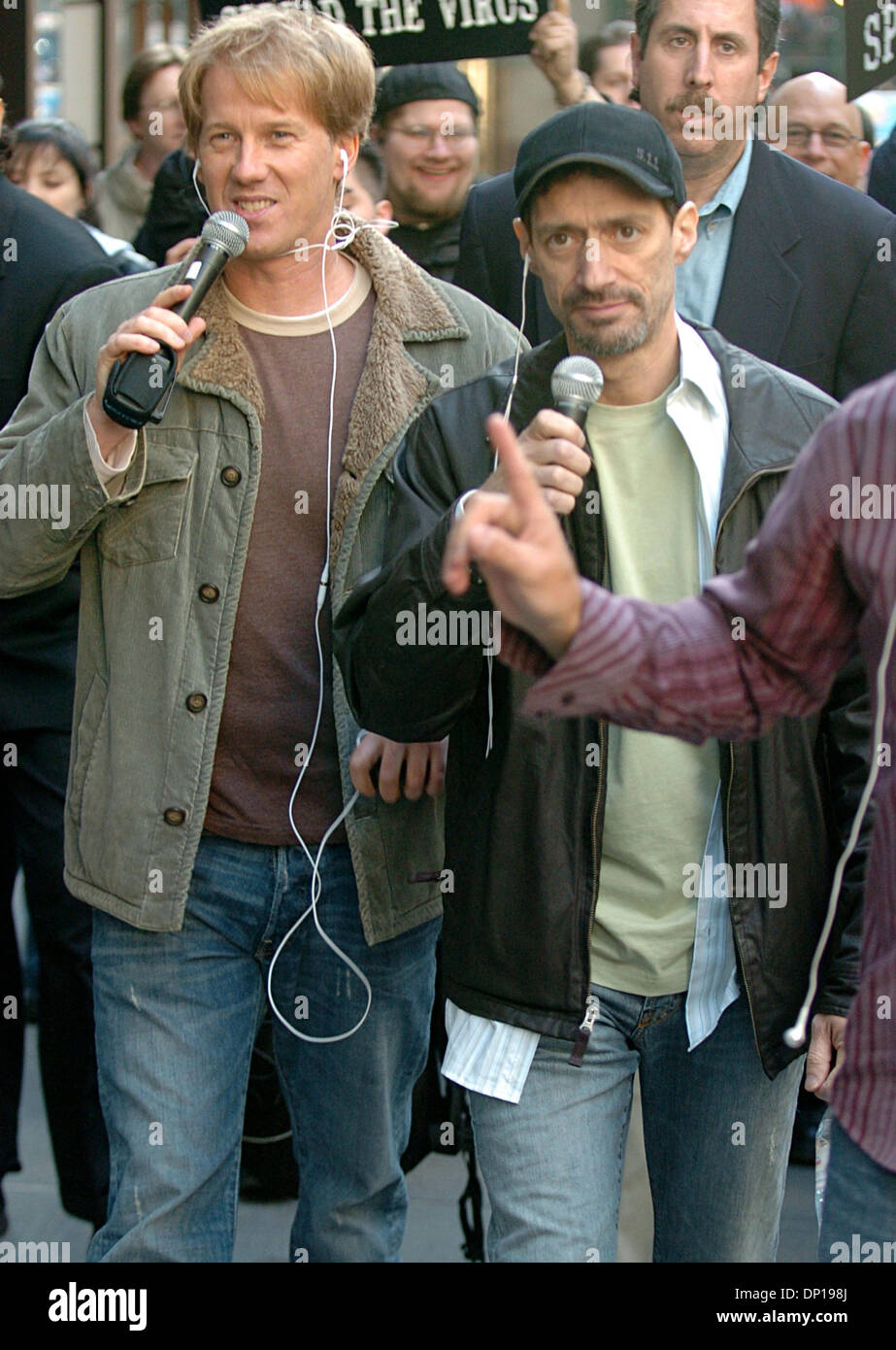 Apr 26, 2006; Manhattan, New York, USA; OPIE (L) and ANTHONY (R) are ...