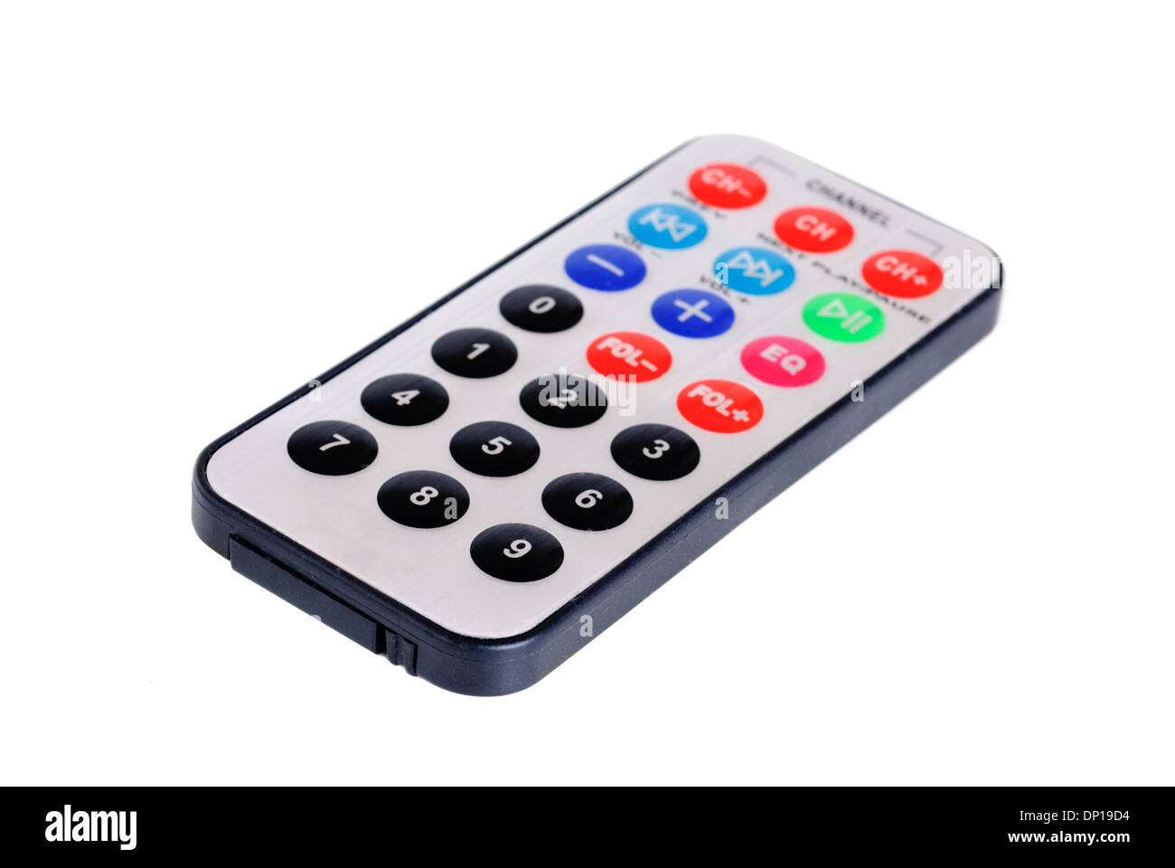 remote control from car mp3 player with fm modulator Stock Photo - Alamy
