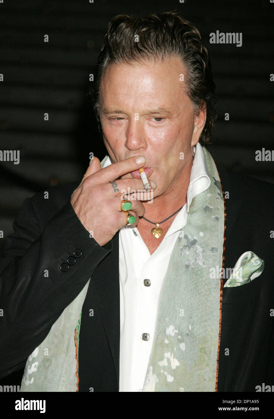 Apr 26, 2006; New York, NY, USA; Actor MICKEY ROURKE at the arrivals ...