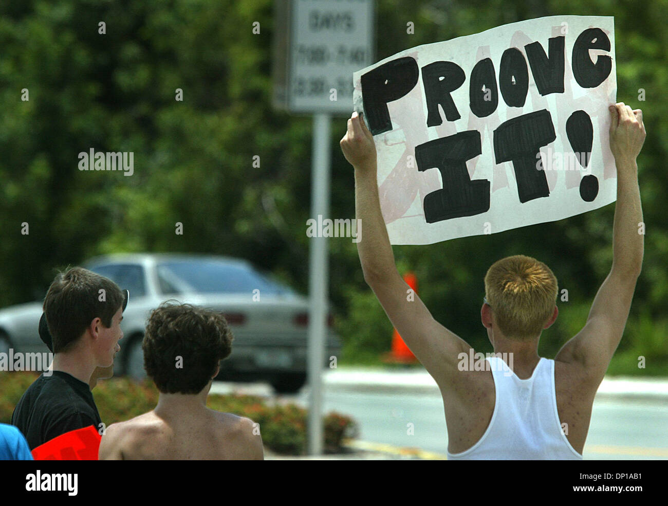 Apr 26, 2006; Stuart, FL, USA; Martin County High School student Matt ...