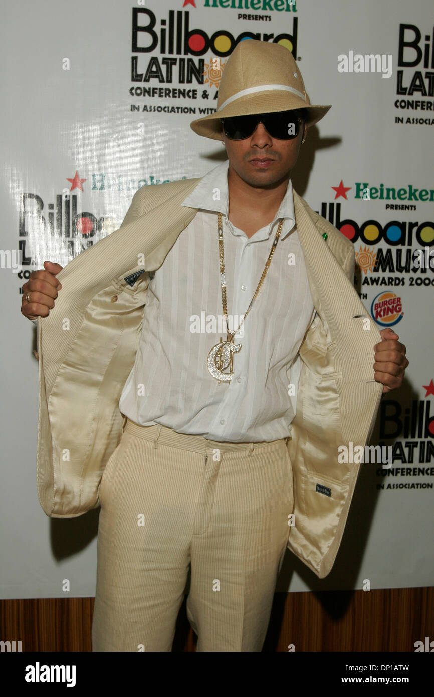 Apr 27, 2006; Hollywood, FL, USA; CHENCHO backstage in the VIP Room ...