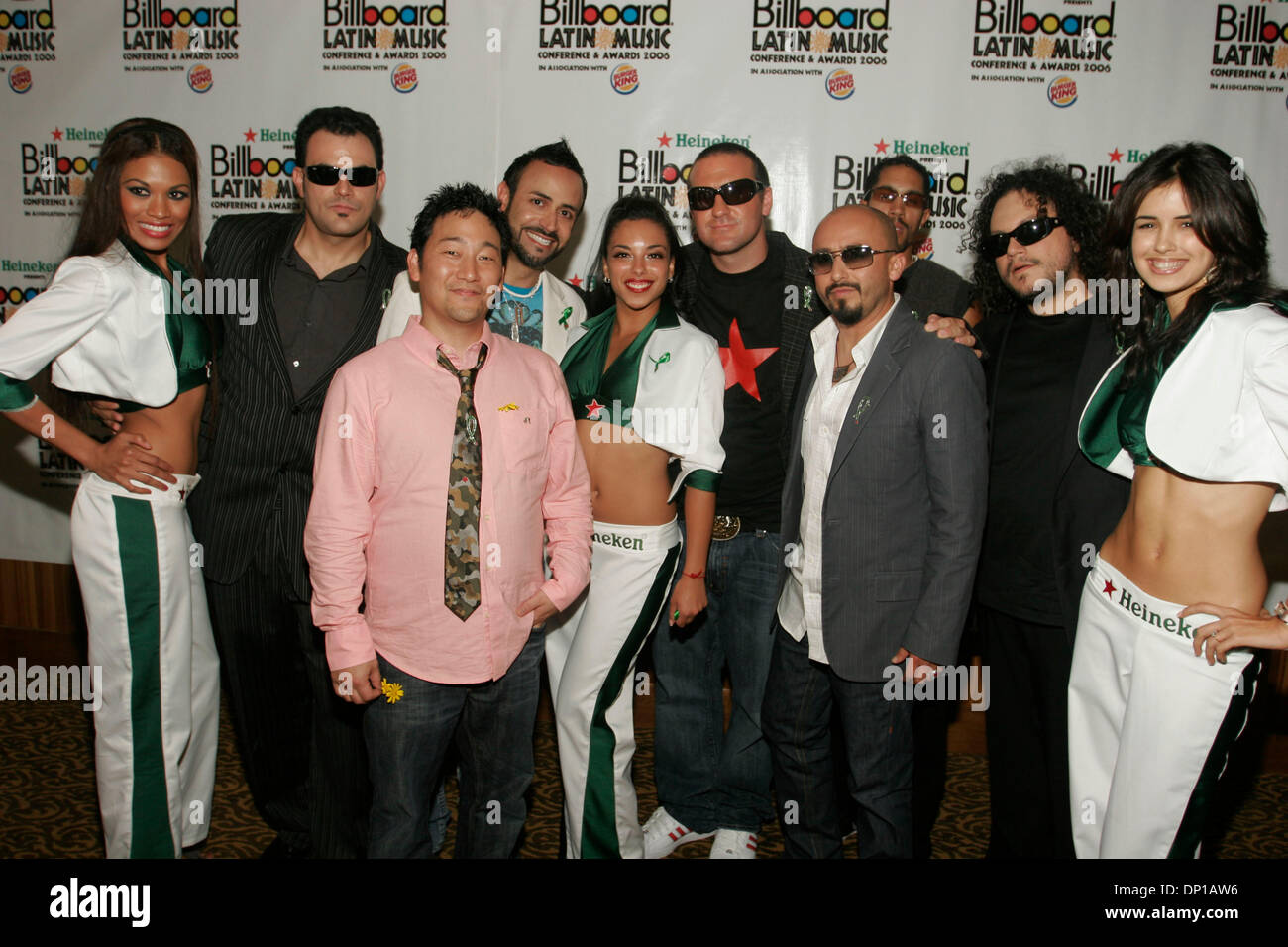 Apr 27, 2006; Hollywood, FL, USA; NICK VERRIOS (4th from left) of ...