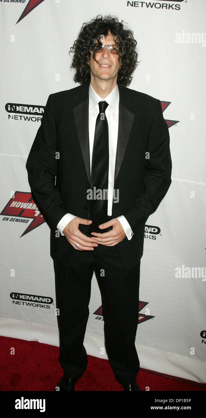 Apr 27, 2006; New York, NY, USA; Shock jock HOWARD STERN at the ...