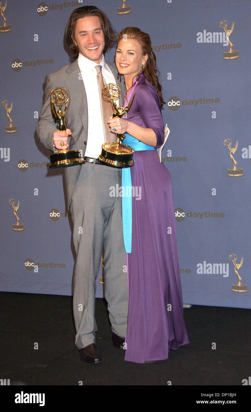 Apr 28 2006 Los Angeles Ca Usa Actor Tom Pelphrey And Actress Gina Tognoni At The 33rd