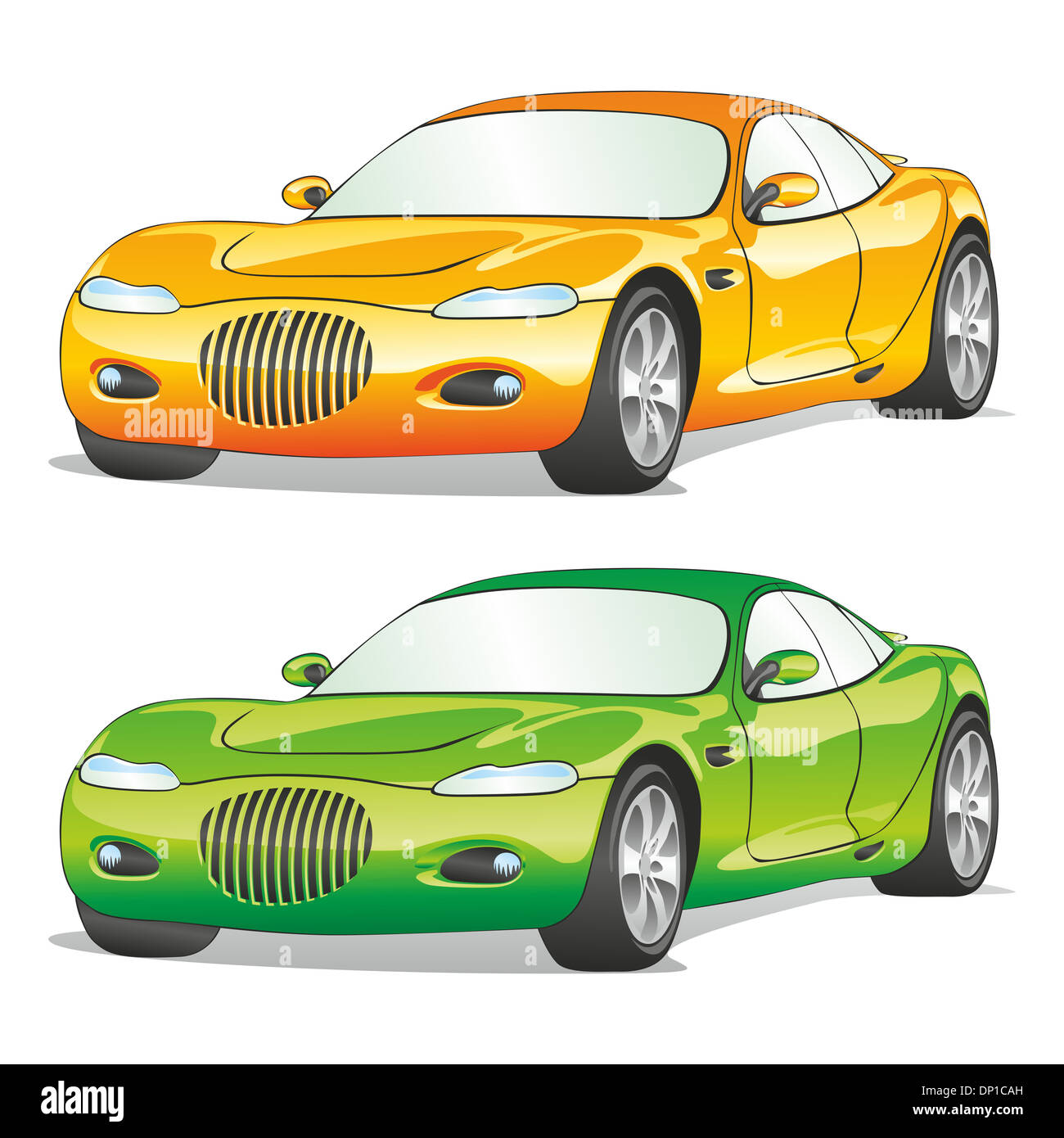 isolated cars with details Stock Photo - Alamy