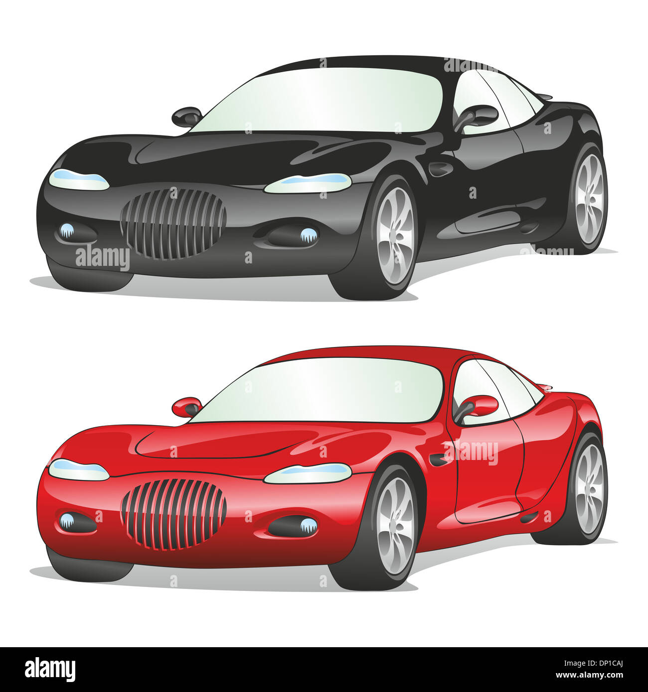 isolated cars with details Stock Photo - Alamy