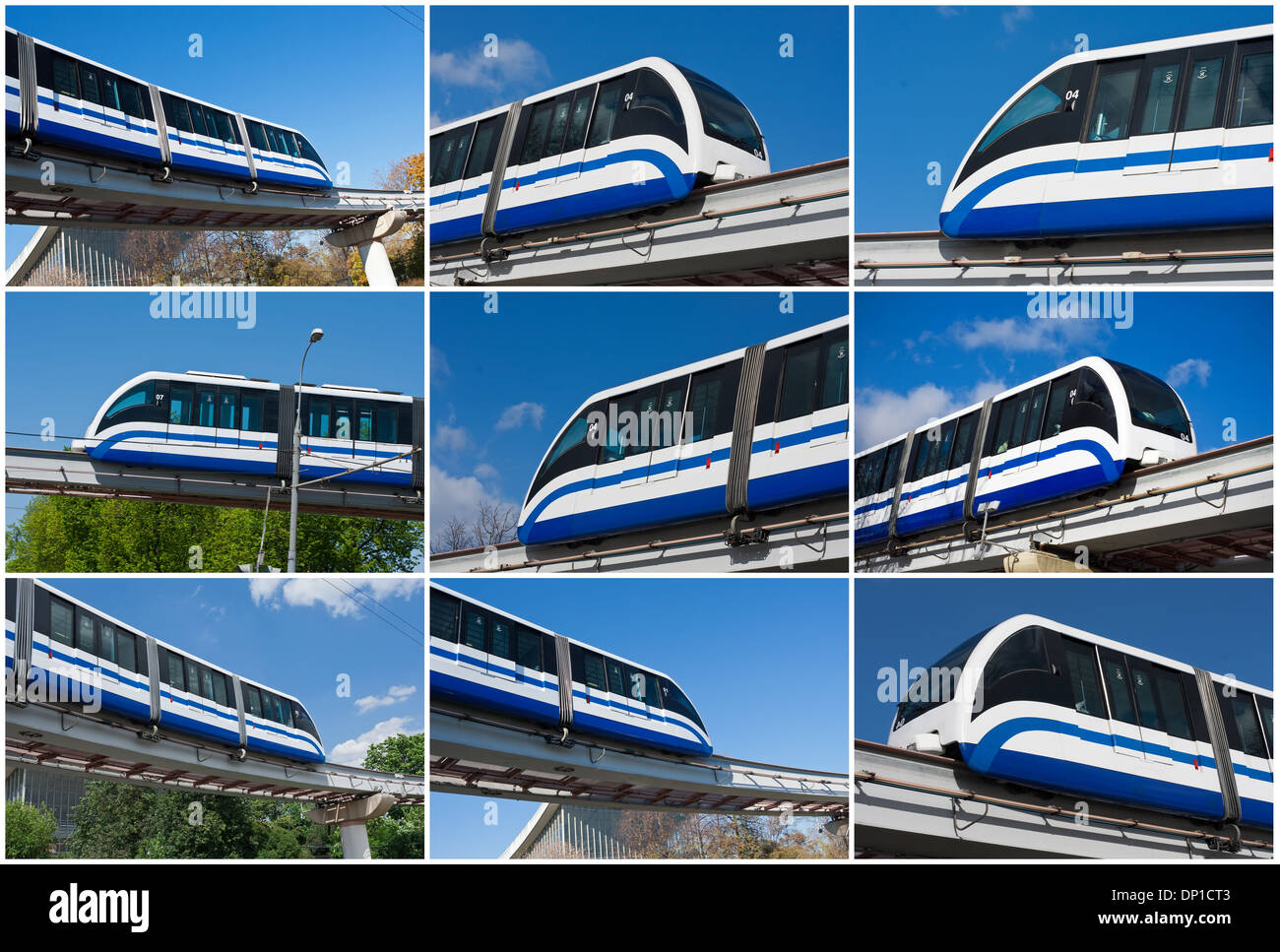 Moscow monorail hi-res stock photography and images - Alamy