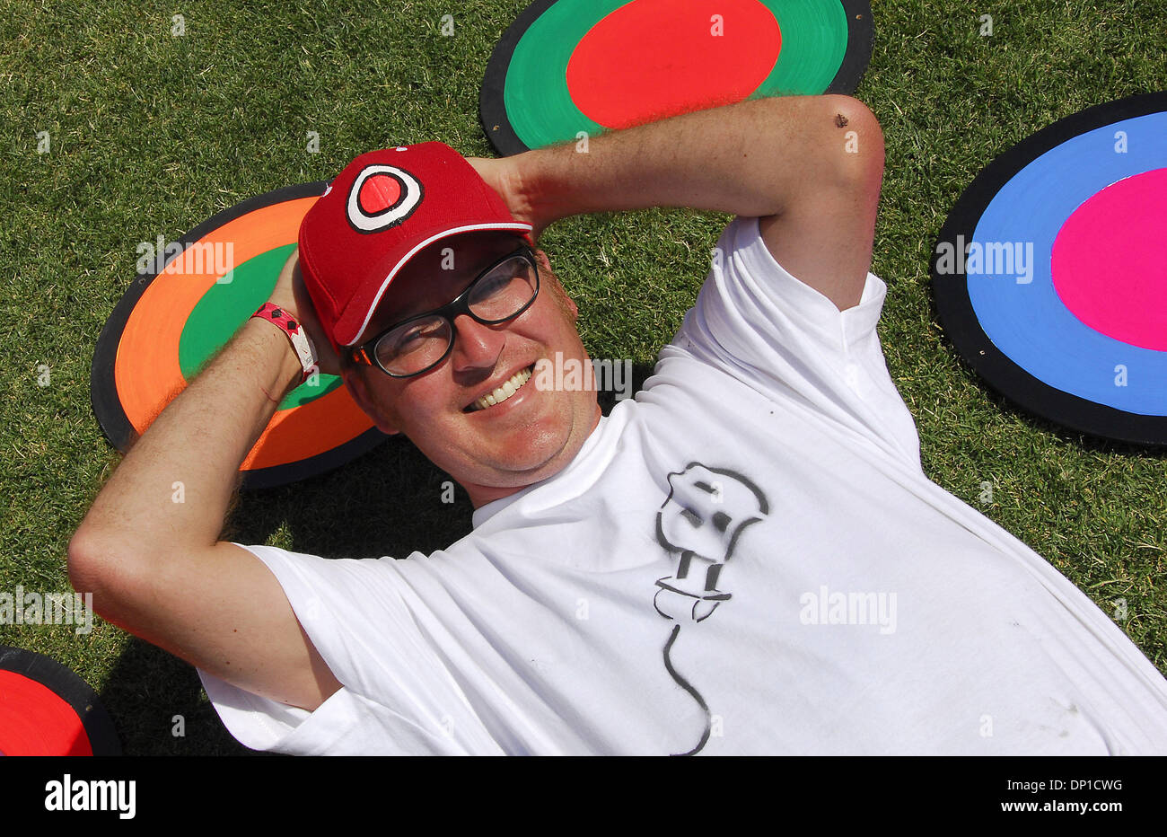 Apr 28, 2006; Indio, CA, USA; Artist JERICO WOGGON at the Coachella ...