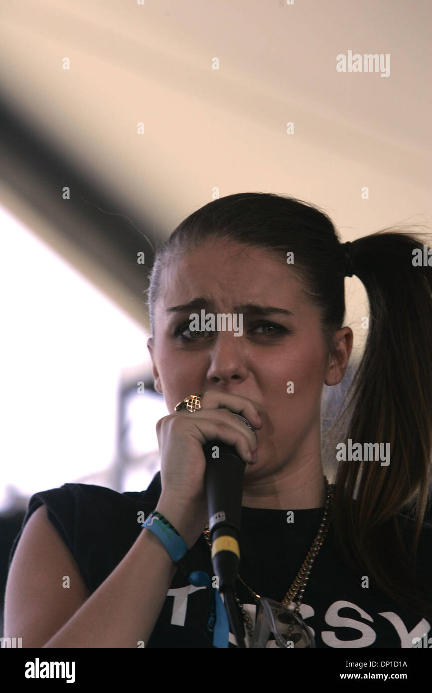 Apr 29, 2006; Indio, CA, USA; Lady Sovereign at The Coachella Valley ...