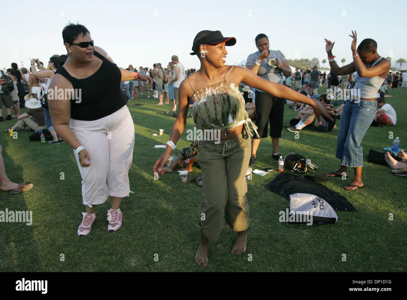 Festival goers coachella hi-res stock photography and images - Alamy