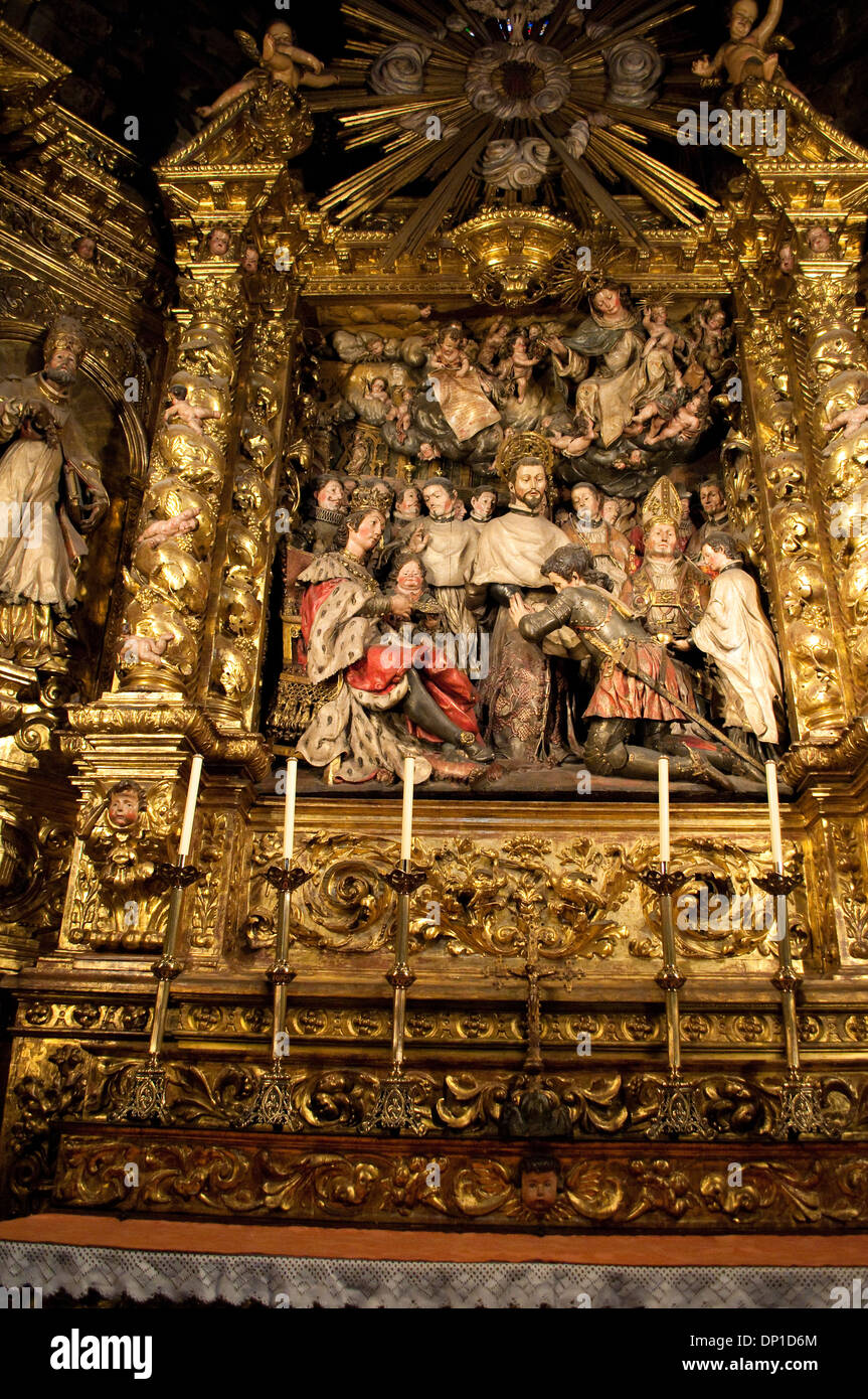 Cathedral interior, Altarpiece of the Foundation of the Mercedarian ...