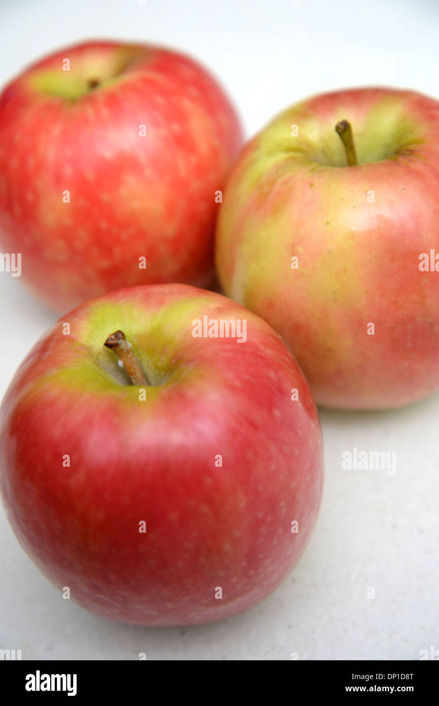 Fresh fruit isolated on a kitchen bench Stock Photo - Alamy