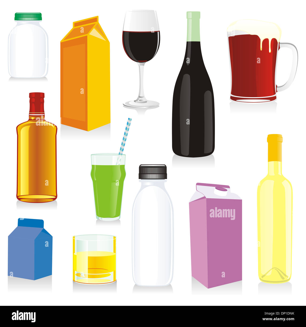 isolated drink containers Stock Photo - Alamy