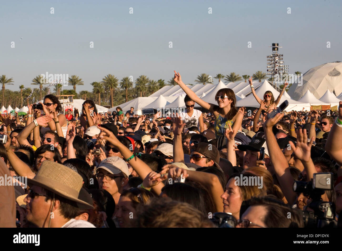 Festival goers coachella hi-res stock photography and images - Alamy