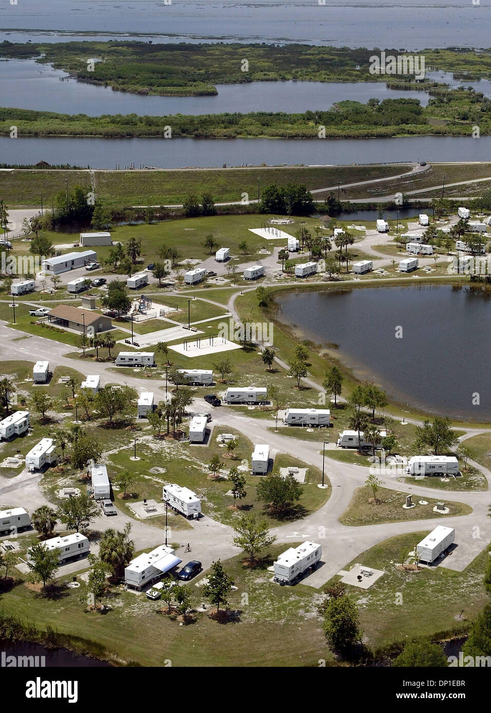 Fema trailers hi-res stock photography and images - Alamy
