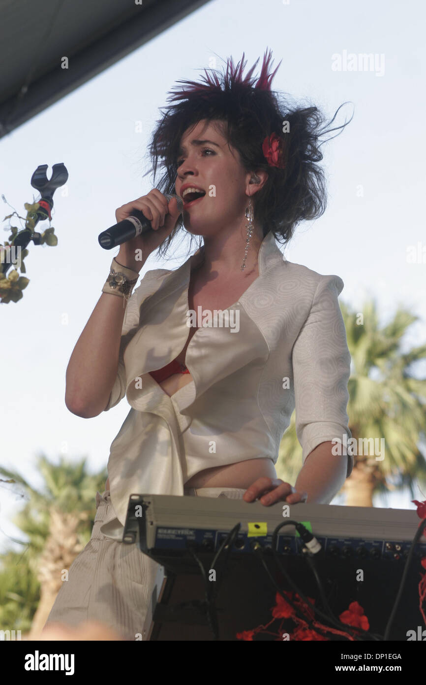 Apr 29, 2006; Indio, CA, USA; Singer IMOGEN HEAP performing at ...