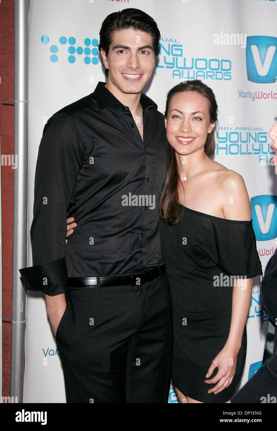 Apr 30, 2006; Hollywood, California, USA; Actor BRANDON ROUTH & DATE at ...